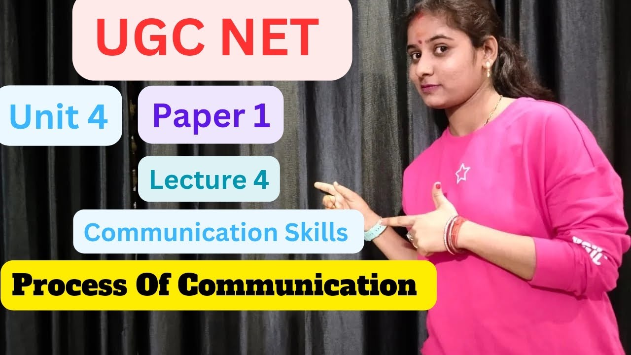 UGC NET Paper 1 Class 4 || Communication Series By Neha Ma'am || - YouTube