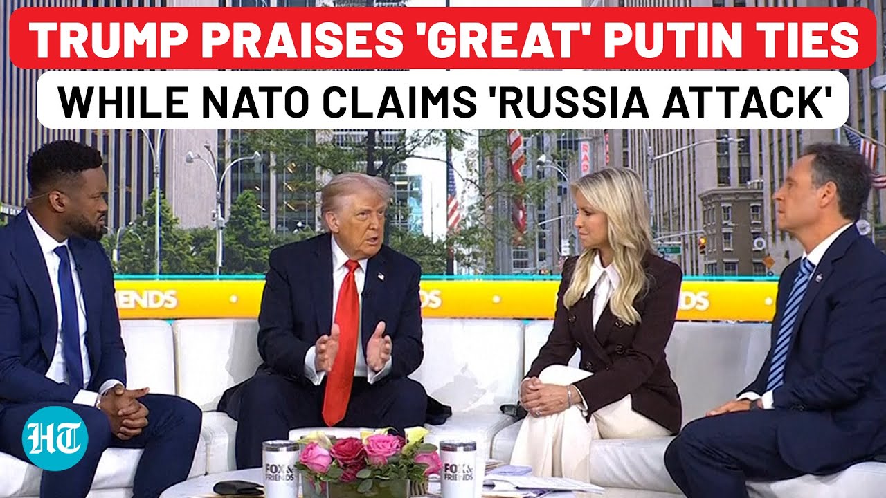 On TV, Trump Praises 'Great' Putin Ties, While Allies Claim Russian ...