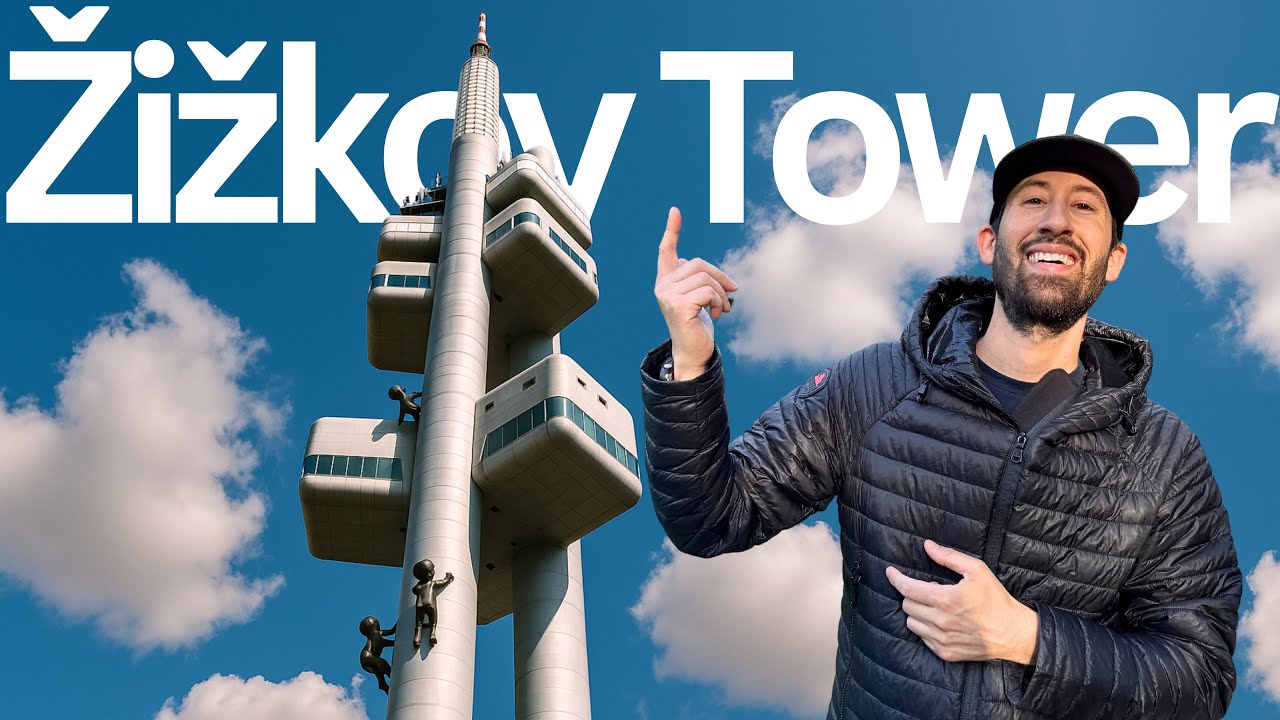 Braving the Tallest Tower in Prague! Unreal Views at the Top! - YouTube
