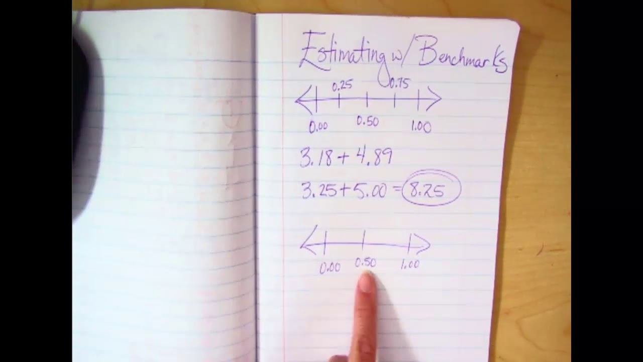 Estimating Decimals with Benchmarks 091619 - YouTube