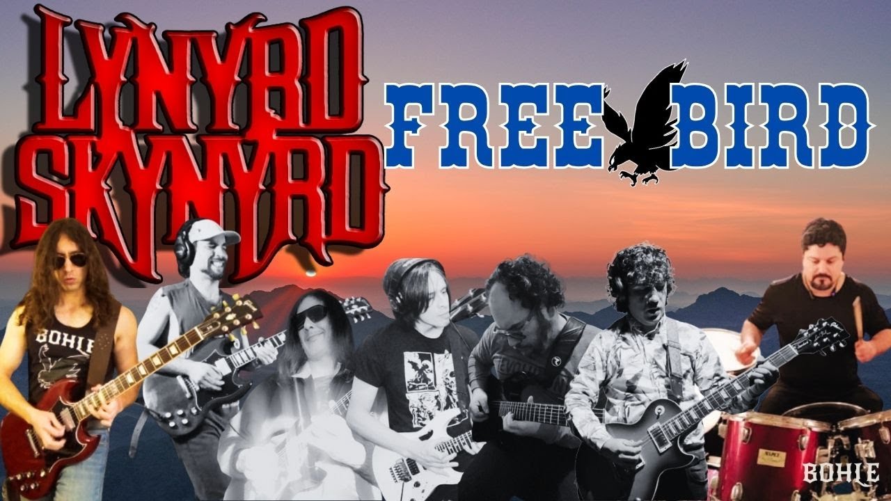 Free Bird - Lynyrd Skynyrd big collab cover by Bohle & co. - YouTube
