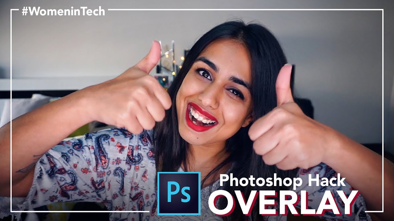 Photoshop hack 1 - Overlay mode - YouTube