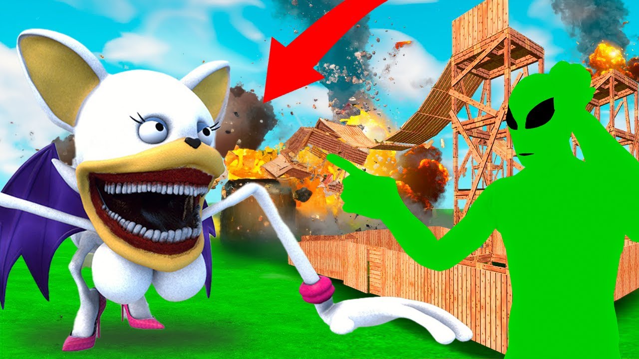 ¿Puede SHIN SONIC Rouge the Bat entrar en mi FUERTE? (Garry's Mod ...