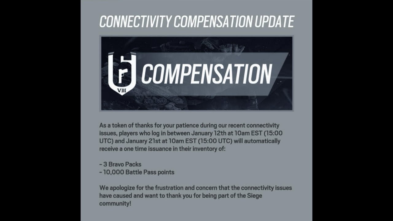 R6 “player compensation”… - YouTube