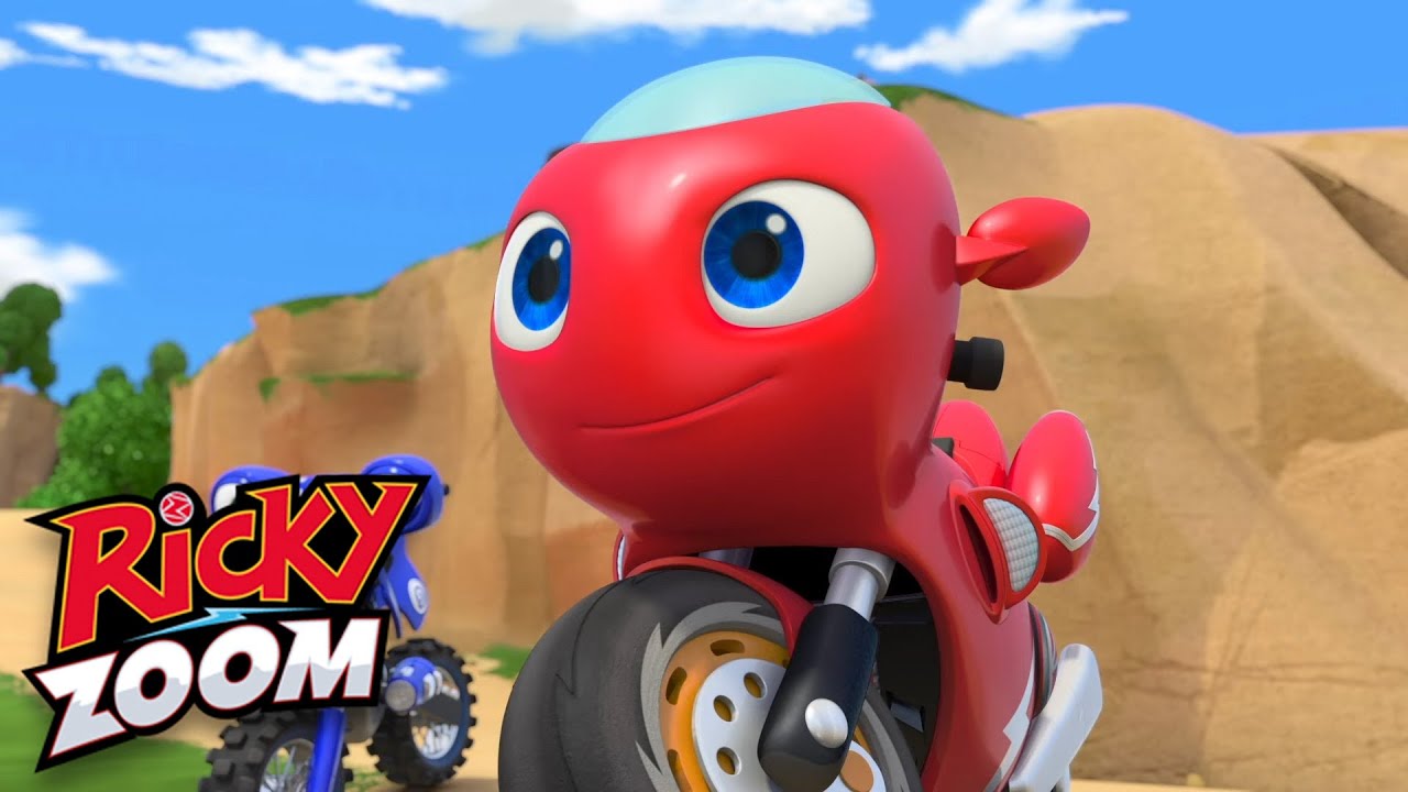 Officer Ricky Zoom ⚡️Loop The Rescue Bike ⚡️ Motorcycle Cartoon | Ricky ...