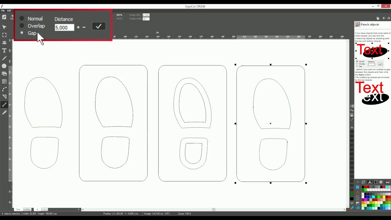 SignCut DRAW: Effects - Punch - YouTube