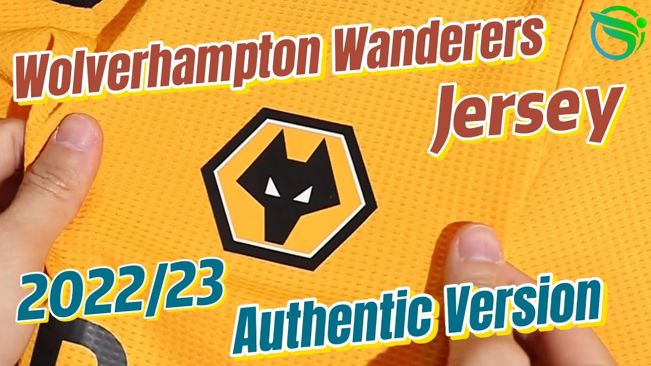 New Wolverhampton Wanderers Jersey 2022/23 Home Soccer Shirt Authentic ...