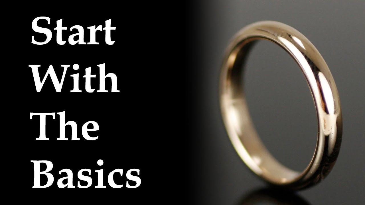 104 - Making a simple ring from Sterling Silver - YouTube