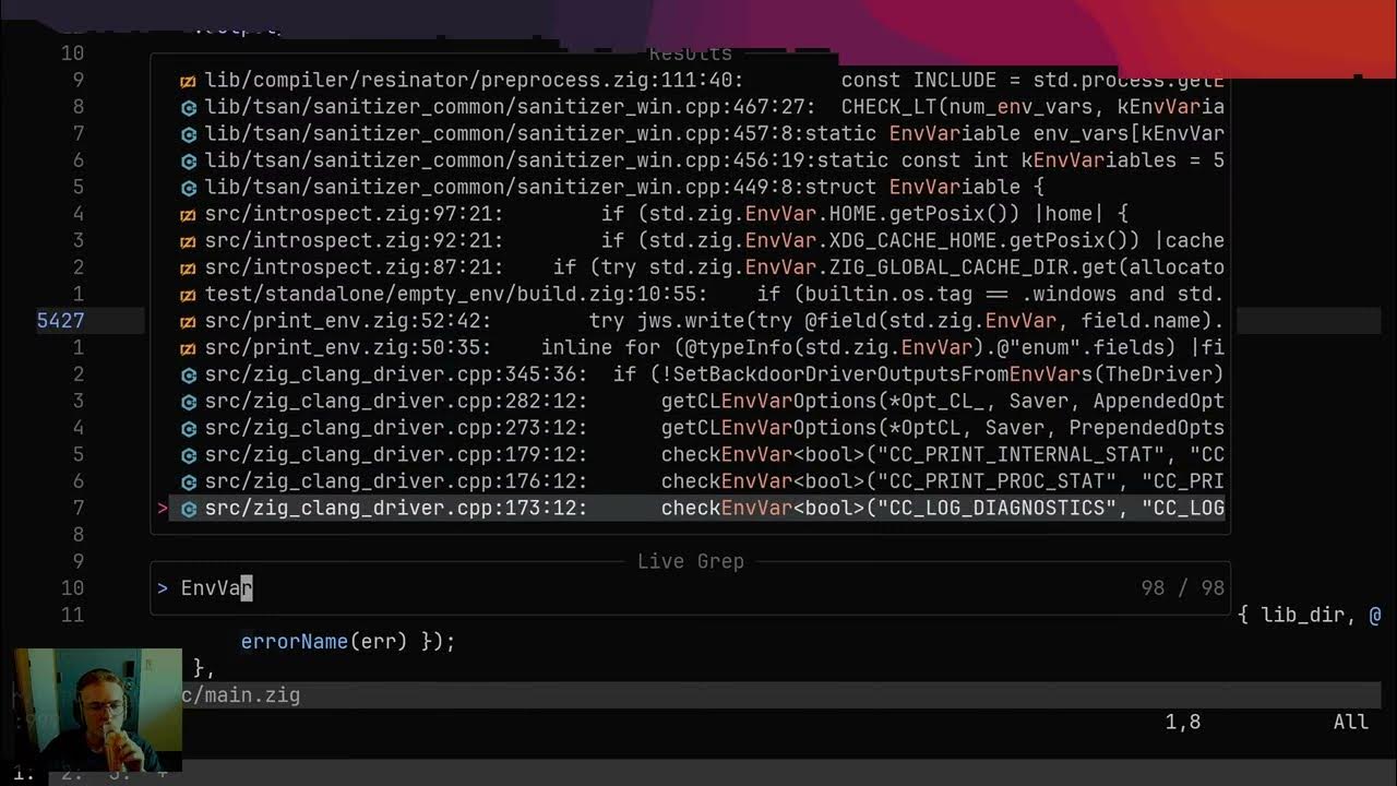 [programming] Zig compiler dev, reading OS - YouTube