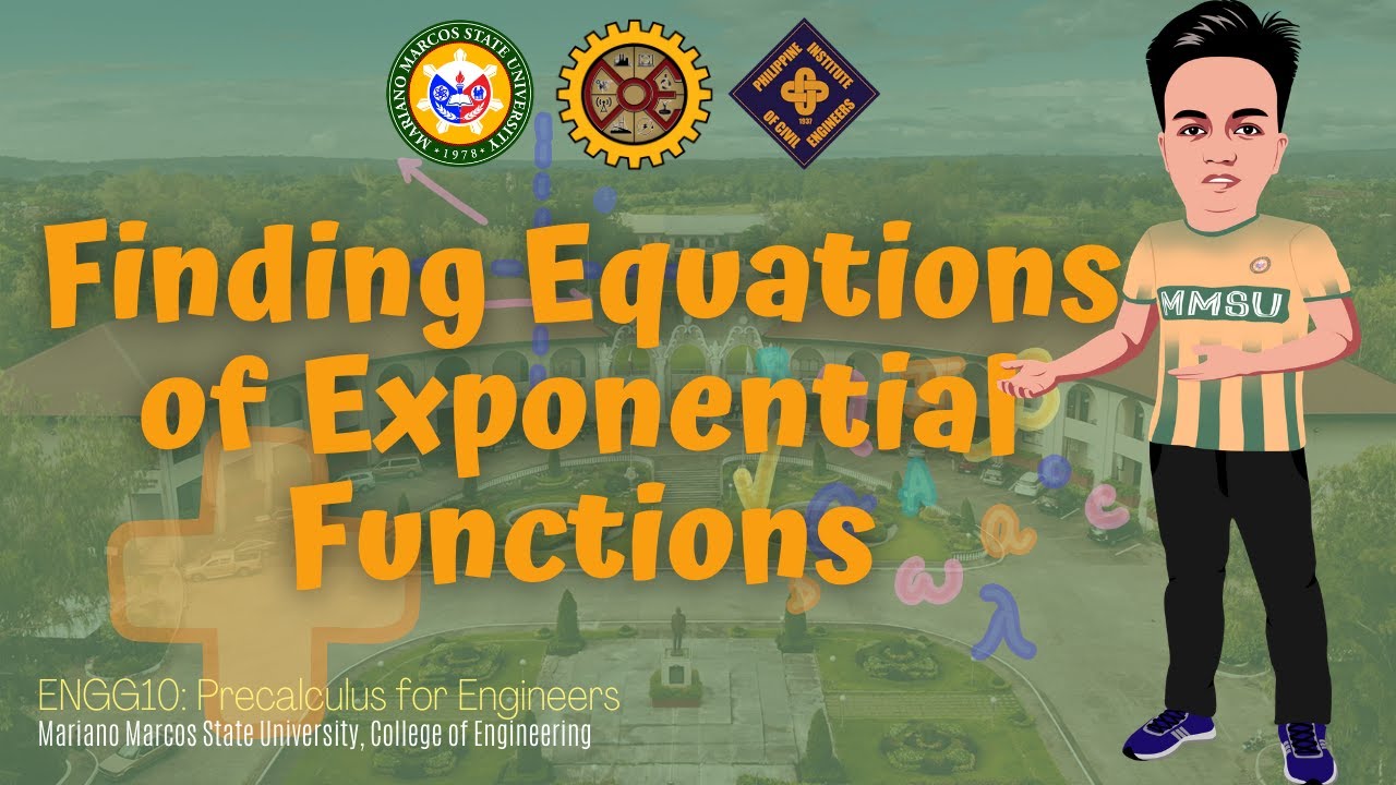 Finding Equations of Exponential Functions | Precalculus - YouTube