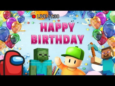 Birthday Stream🥳 !Fun Games With Subscribers🤗🔥! - YouTube