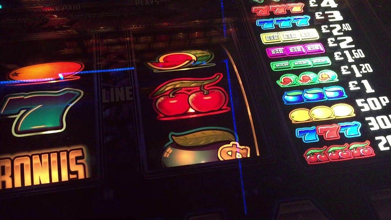 BATMAN ARKHAM FEATURES - HIGH TECH FRUIT MACHINE BRISTOL 2020 UK ...