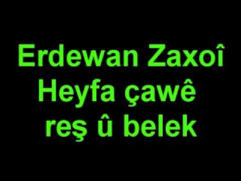Erdewan Zaxoî Heyfa çawê reş û belek