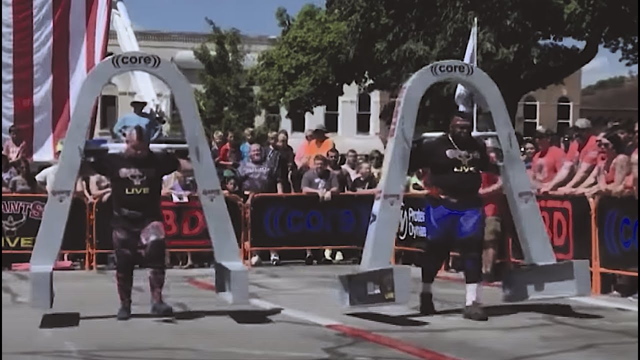 IRON BIBY, 440-pound strong man from Burkina Faso - YouTube