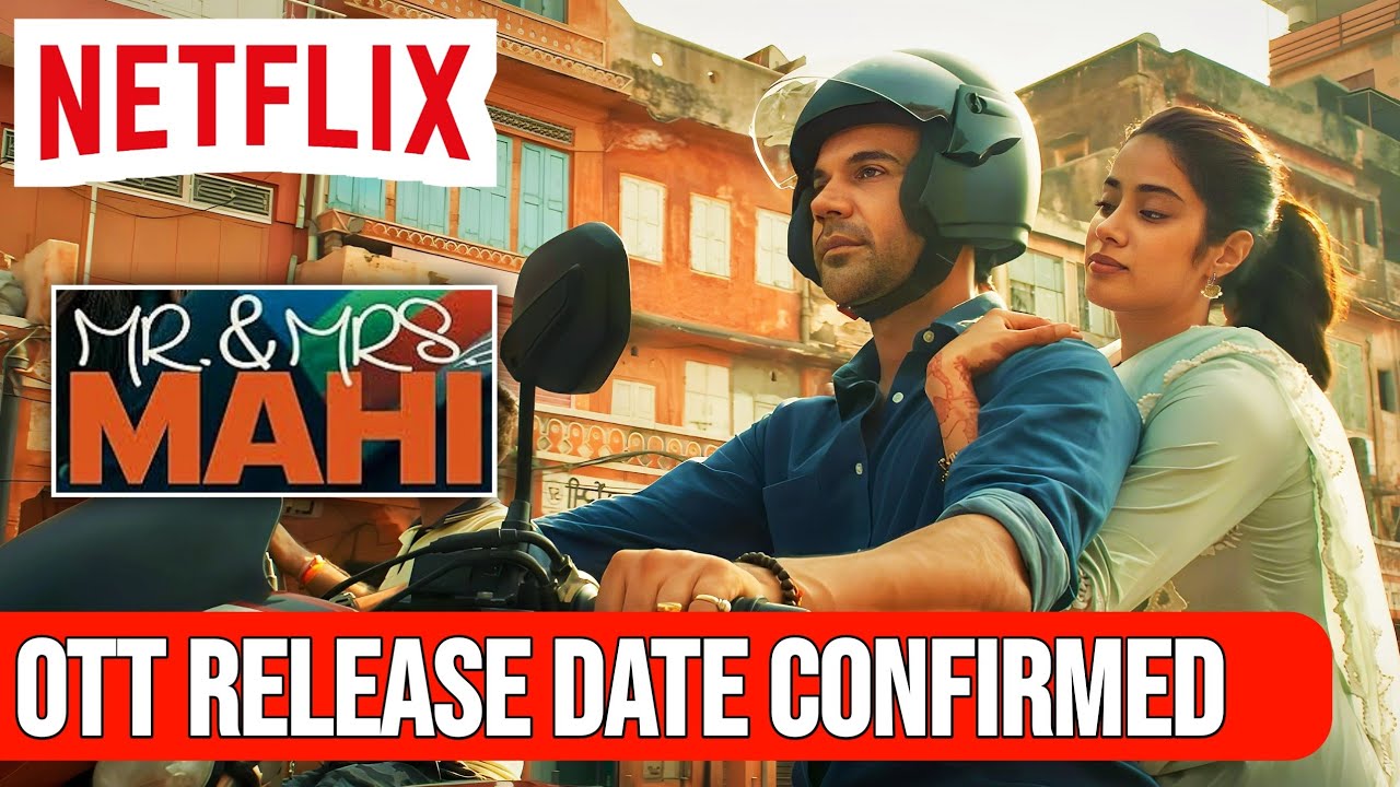 Mr and Mrs Mahi Ott Release date | Mr and Mrs Mahi Ott Update |Mr And ...
