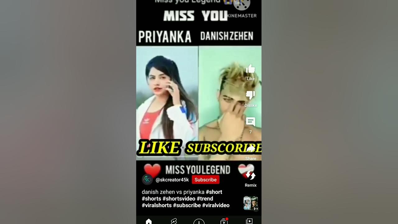 Miss You Danish Zahan π Viral Shorts Youtube