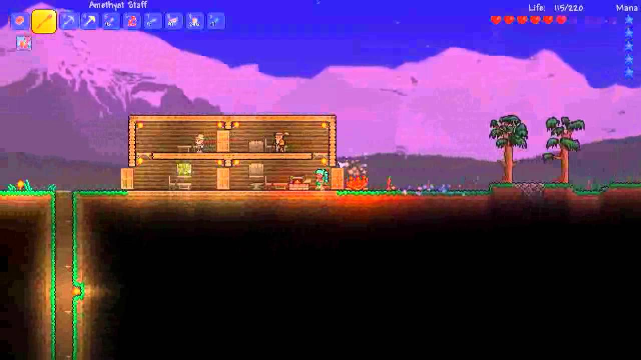 Terraria Mage Lets Play Ep4 Power Overwhelming - YouTube