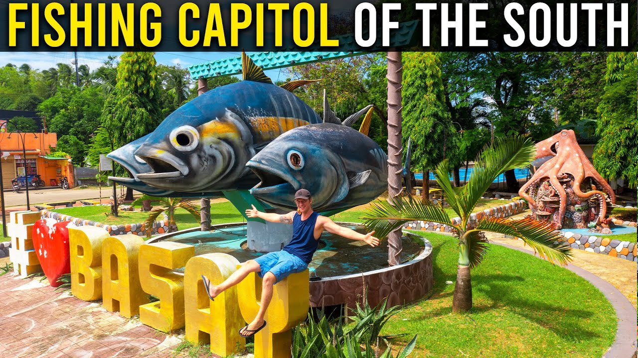 PHILIPPINES PROVINCE SMALL TOWN, Local Village Life & Beach Resort ...