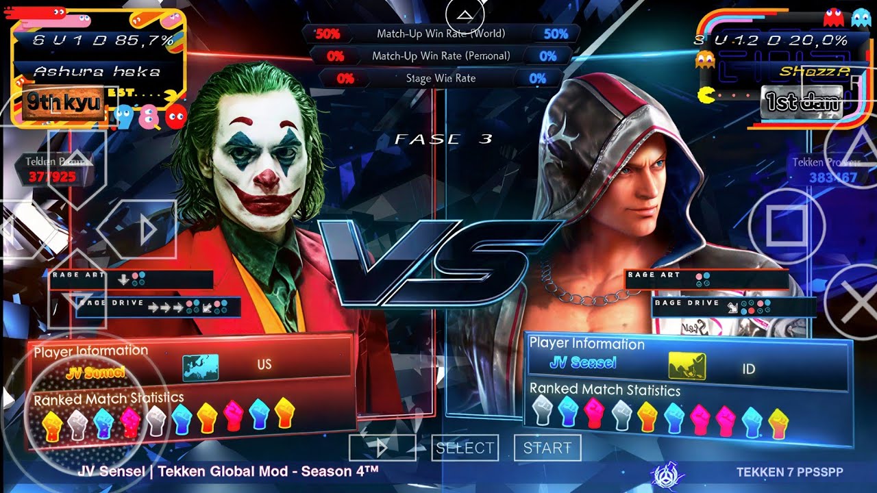 Tekken 7 Android – Joker vs All Final Battle | Crazy Fighting Gameplay ...