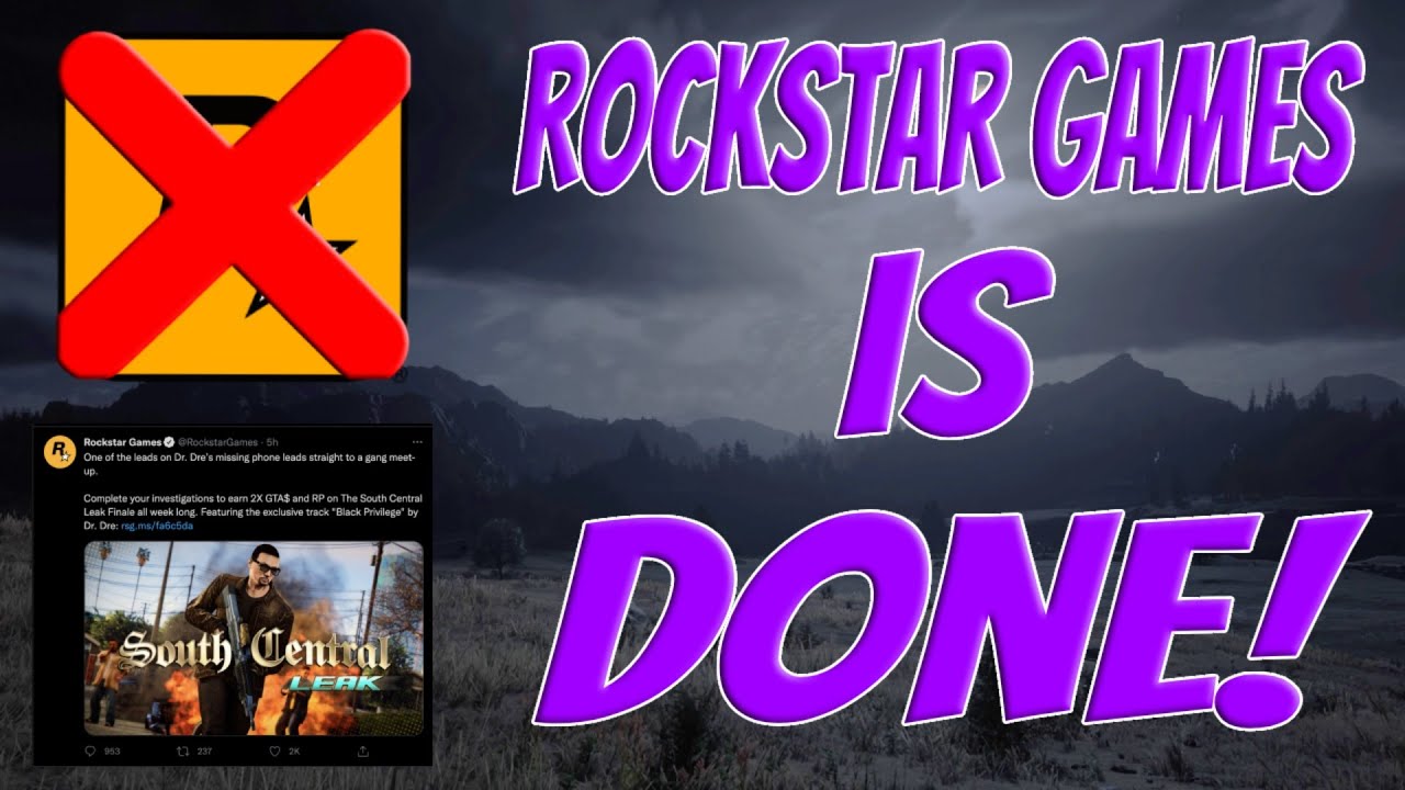 Rockstar Games is Done - YouTube