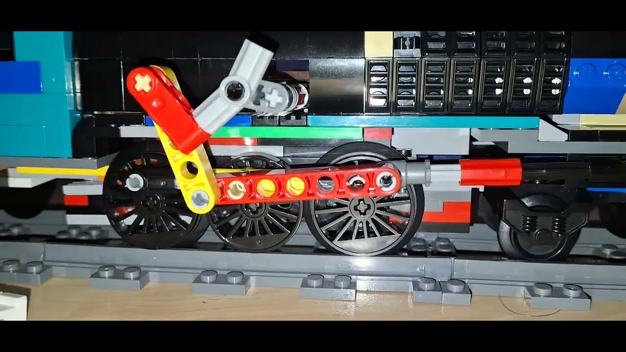 Lego Custom Valve Gear For My Prototype A1 Pacific - YouTube