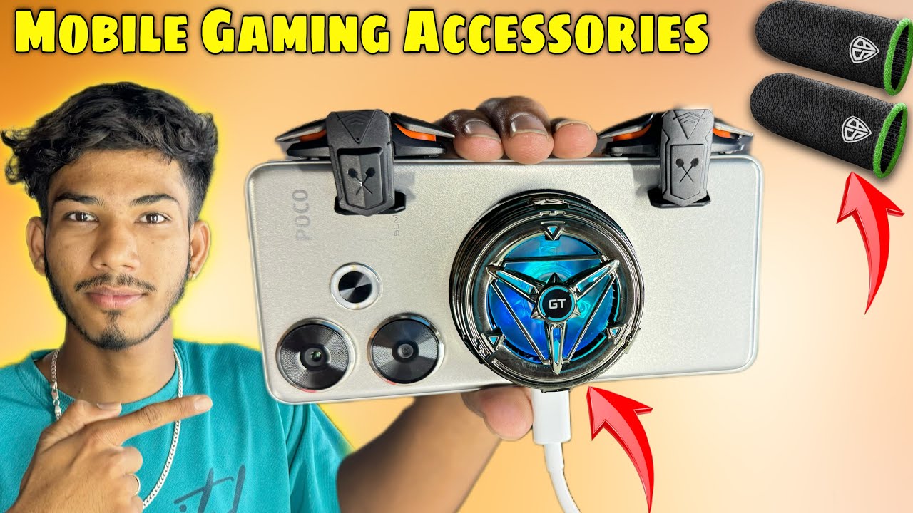 Mobile gaming accessories unboxing and gaming test - YouTube