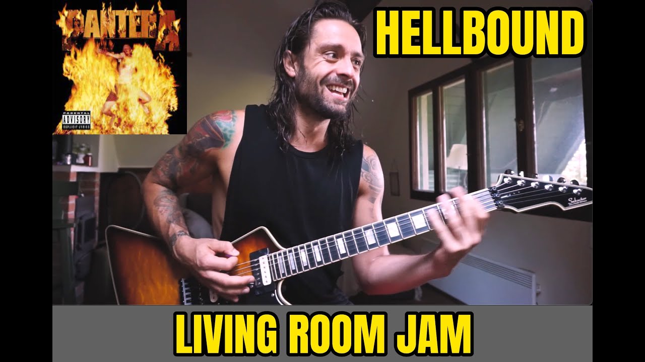 PANTERA - HELLBOUND / LIVING ROOM JAM 🔥 live playthrough by ATTILA ...