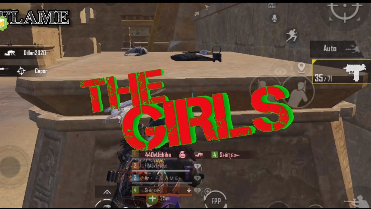 Quick 1 v 4 🔥With my Girl 😂 Funny Grenade Knock 😱😂 #THE GIRLS #THE BOYS ...