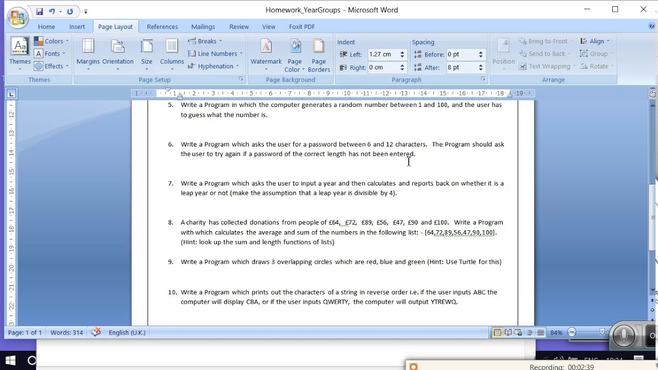 Python Homework 5 6 Youtube 4765