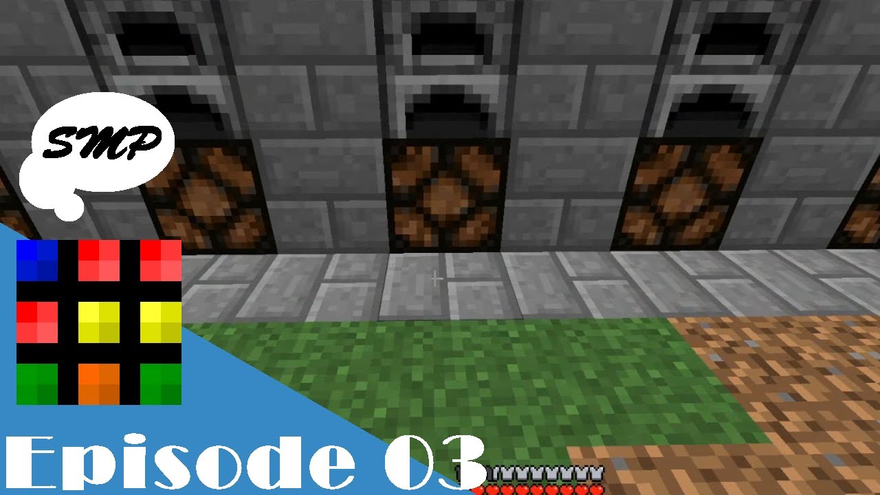 Minecraft Redcraft SMP - Episode 3: Smelting Factory! - YouTube