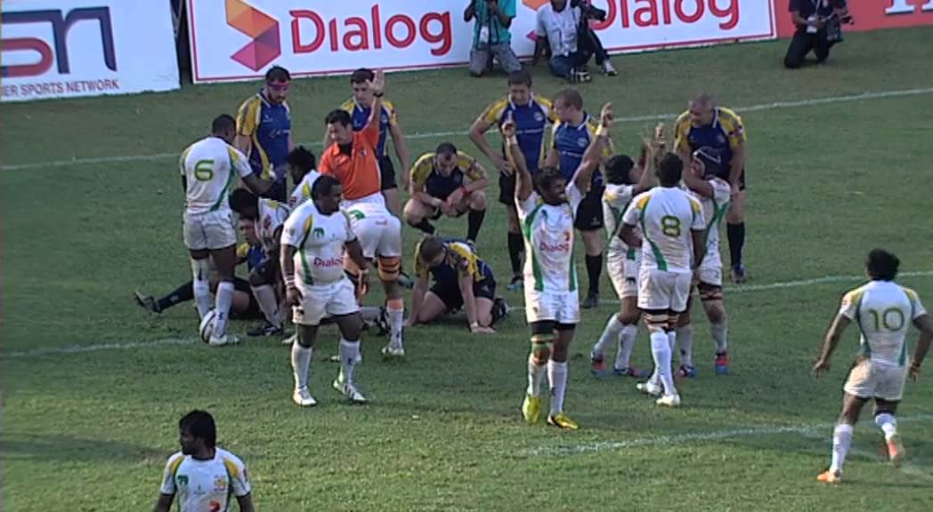 Sri Lanka win promotion to Asia's Top 5 rugby nations - YouTube