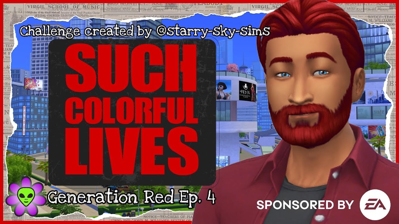 Such Colorful Lives Legacy: Gen Red Ep. 4 {A Sims 4 Legacy LP} # ...