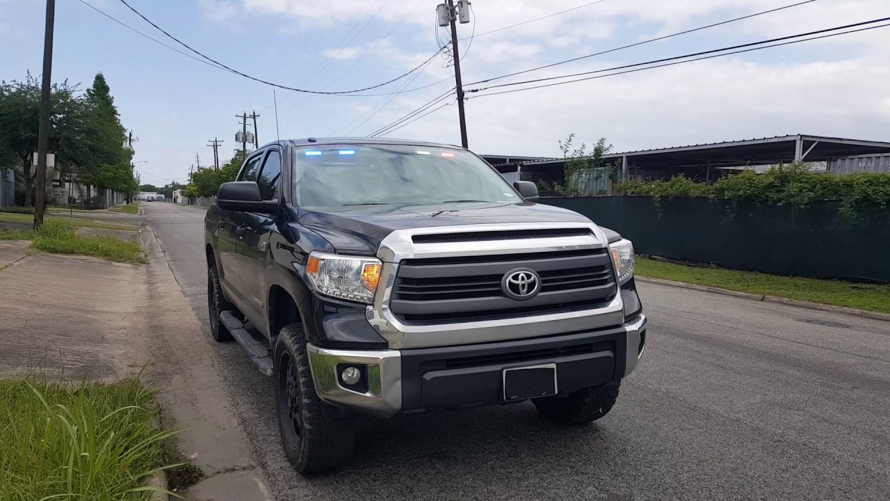 2015 Feniex Tundra Police Lights by EFS Houston Emergency Fleet - YouTube