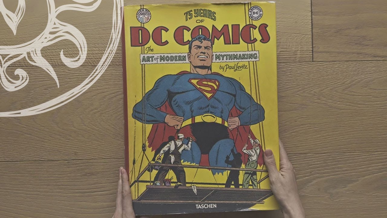 75 years of DC COMICS . Art Book . Taschen (Complete Book Flip Through ...