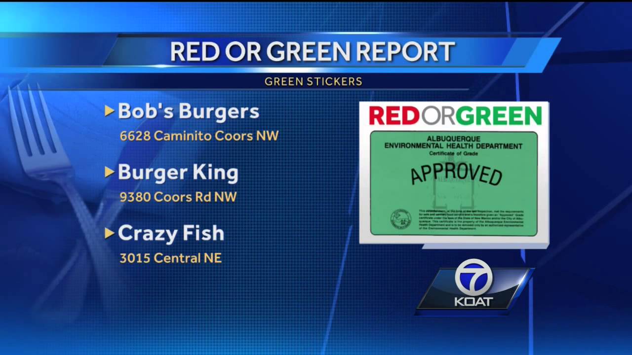 Red or Green Report - YouTube