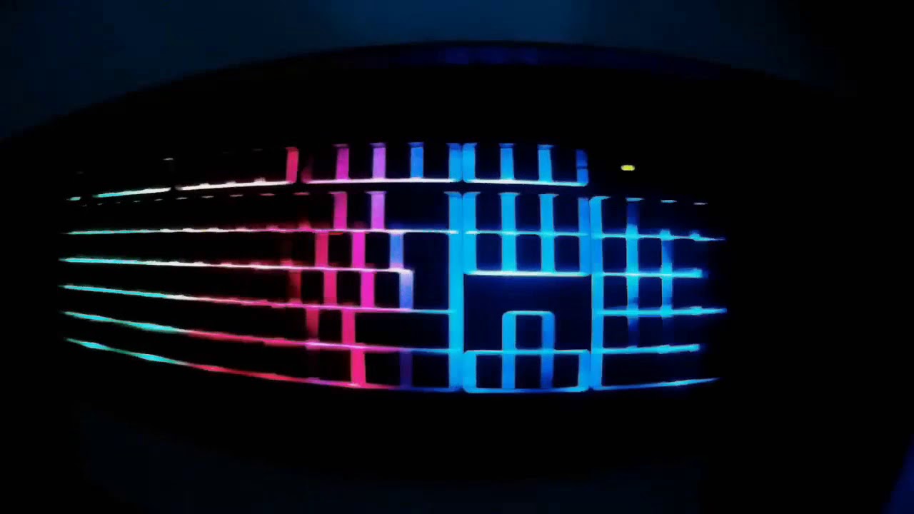 LINE K16 LED KEYBOARD - YouTube