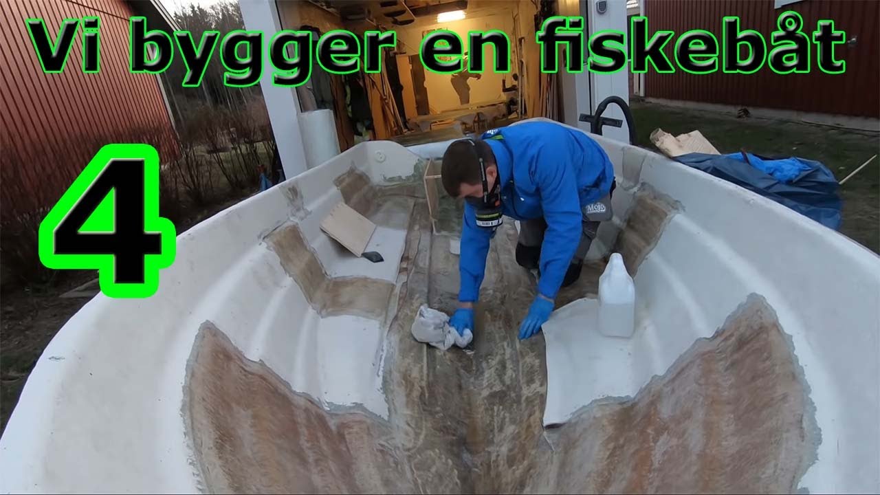 Vi bygger en fiskebåt (Crescent 425) - Del 4 - YouTube
