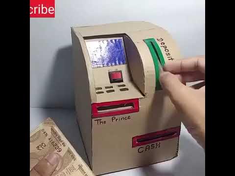 HOW TO MAKE ATM MACHINE - YouTube