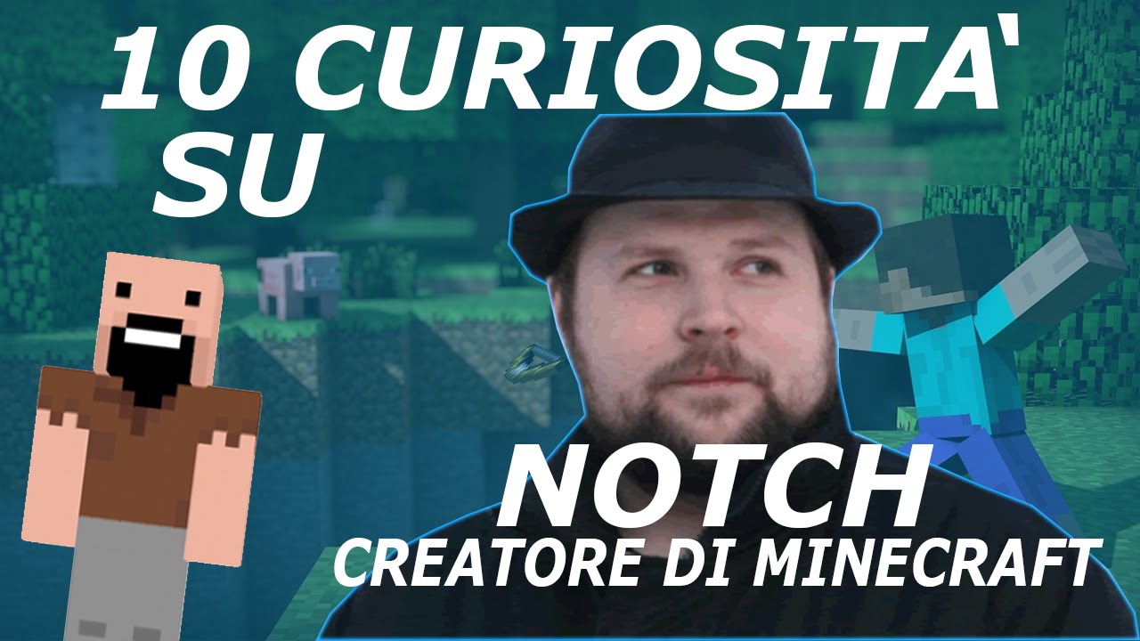 10 Curiosità su Notch/Markus Persson - YouTube