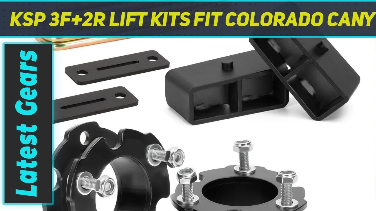 KSP 3"F+2"R Lift Kits fit Colorado Canyon 2015 2021 - Review 2023 - YouTube