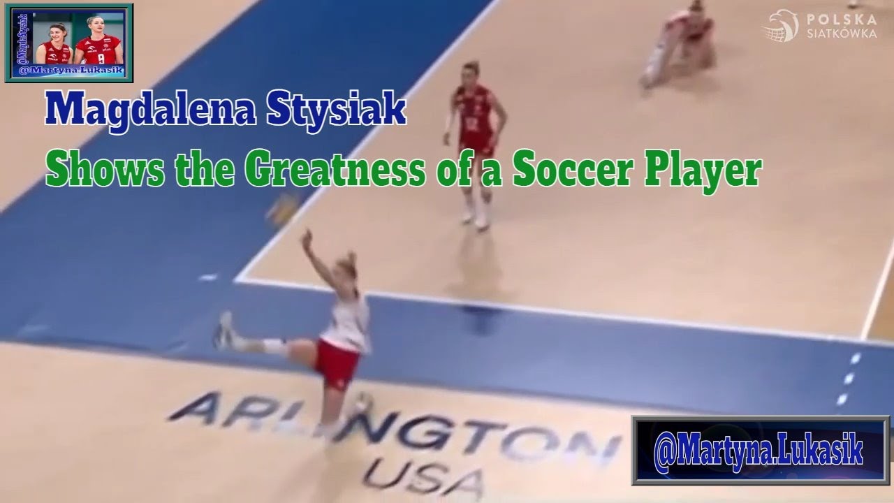 Magdalena Stysiak Shows the Greatness of a Soccer Player - YouTube