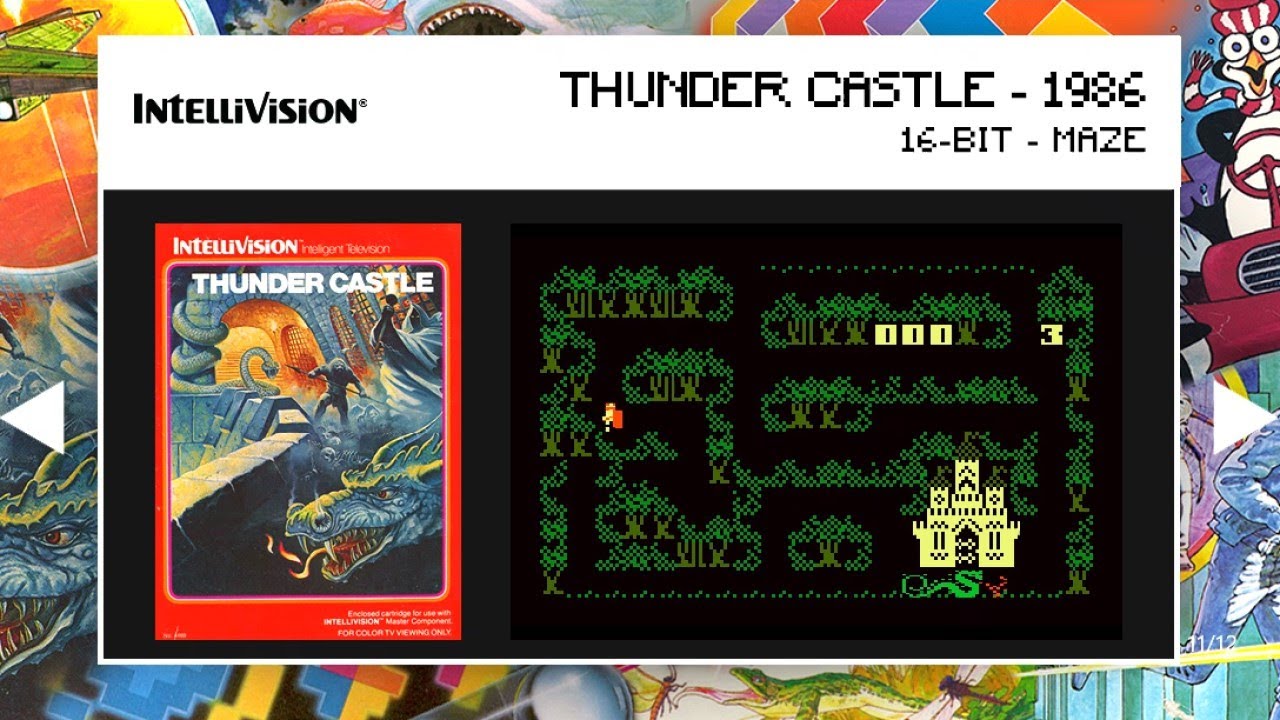 Thunder Castle | Intellivision Collection 1 | Game 11 of 12 | Evercade ...