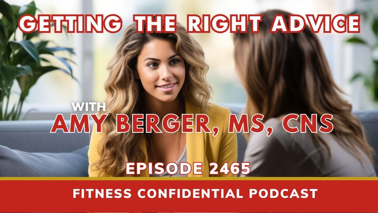 Getting the Right Advice with Amy Berger - Episode 2465 - YouTube