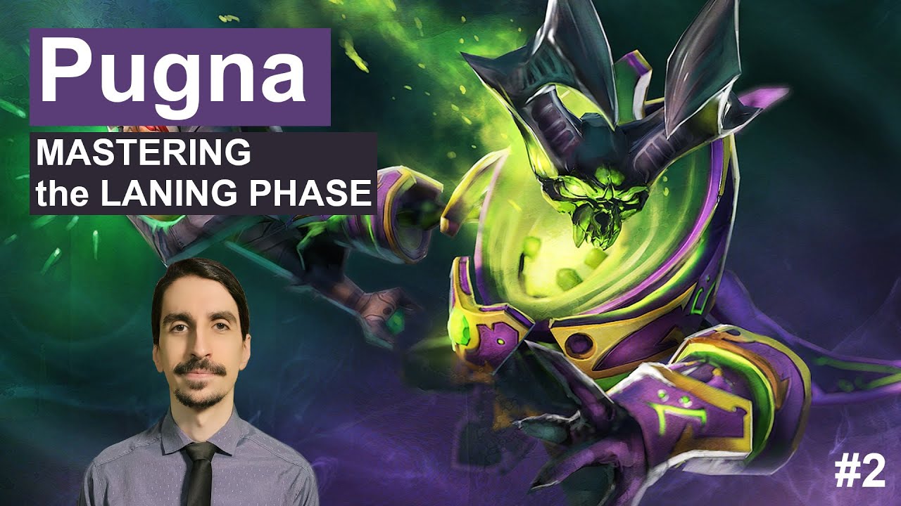MASTERING the LANING PHASE - Pugna Support 4 | 7.33e #dota2 #pugna ...