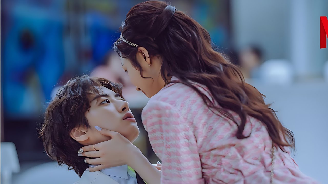 Yoon he ra and Lee woo jin ️ kissing scene| hierarchy korean drama Hindi mix | New k drama 2024 ...