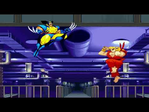 MUGEN Wolverine vs Ken HD - YouTube