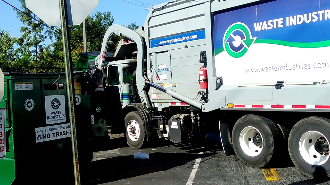 Wm, waste industries, and city of newark on recycling - YouTube