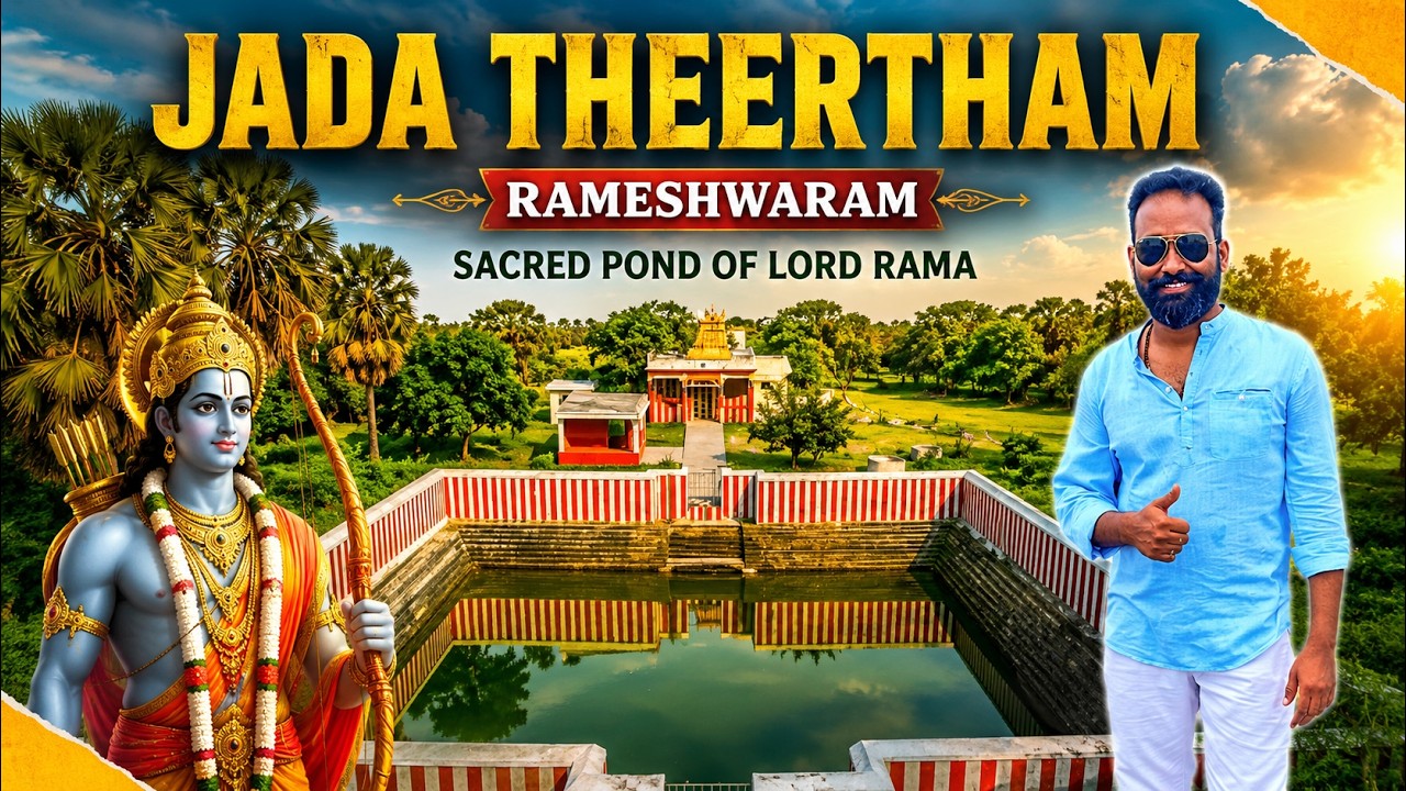 Jada Theertham Rameshwaram | Sacred Pond of Lord Rama | Hidden ...