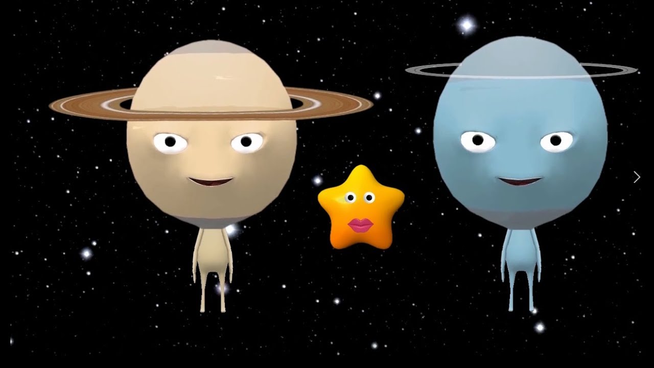 ⭐ Twinkle, Twinkle, Little Star ⭐ Solar System | Planets lullaby ...