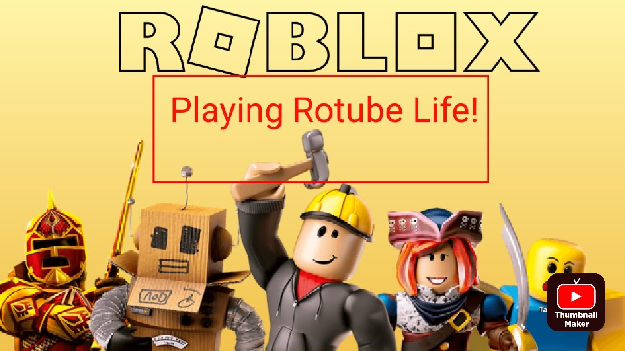Playing Rotube life 🎅 - YouTube